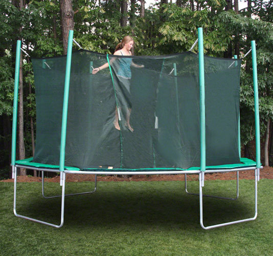 Kidwise 16' Octagon Magic Circle Trampoline & Reviews | Wayfair Kidwise 16' Octagon Magic Circle Trampoline & Reviews | Wayfair